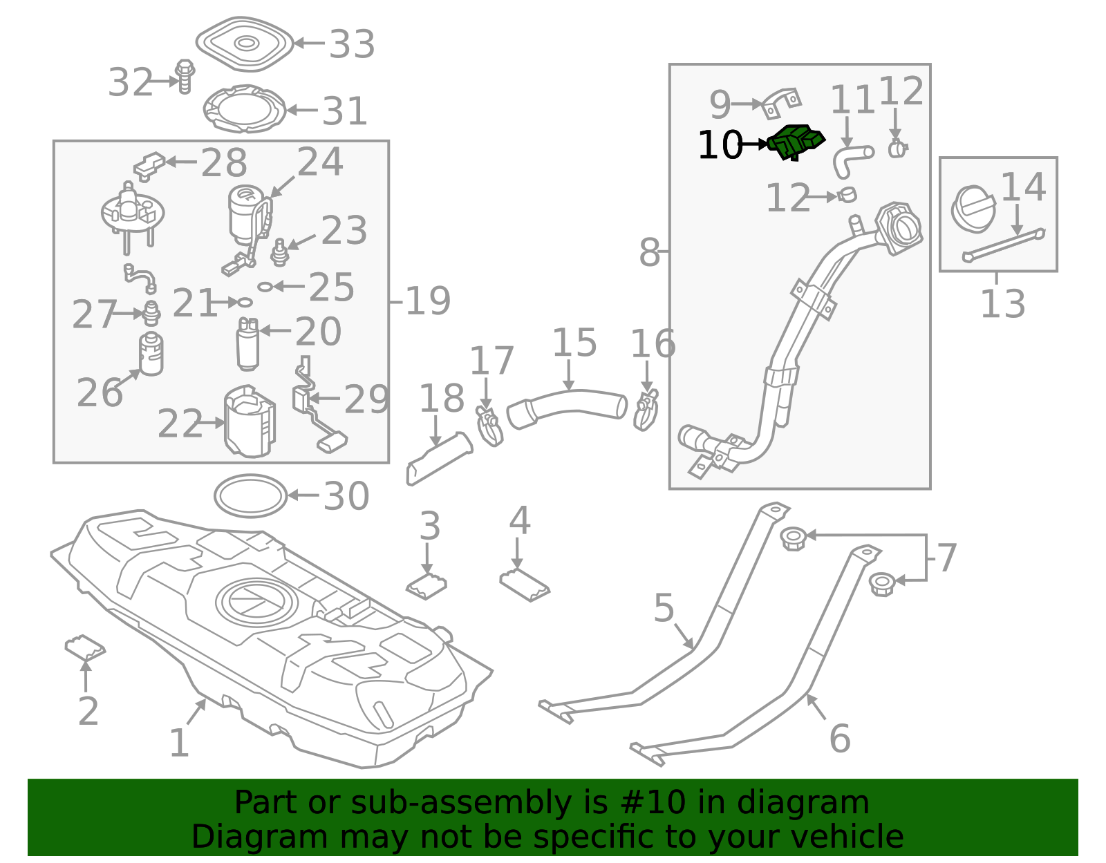 2010-2018 Hyundai Filler Neck Case 31035-2K500 | OEM Parts Online