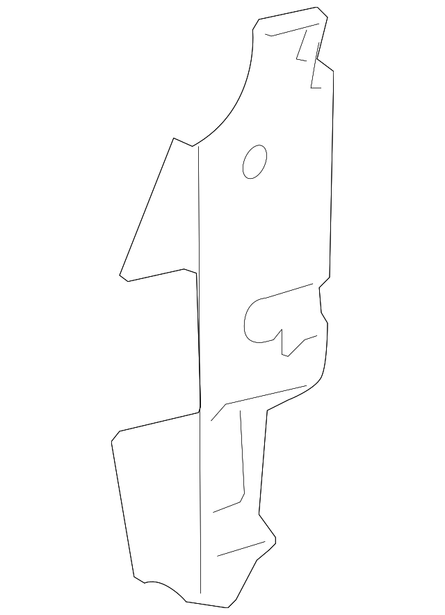 2010-2011 Toyota Camry Radiator Support Baffle 53293-06150 | Toyota ...