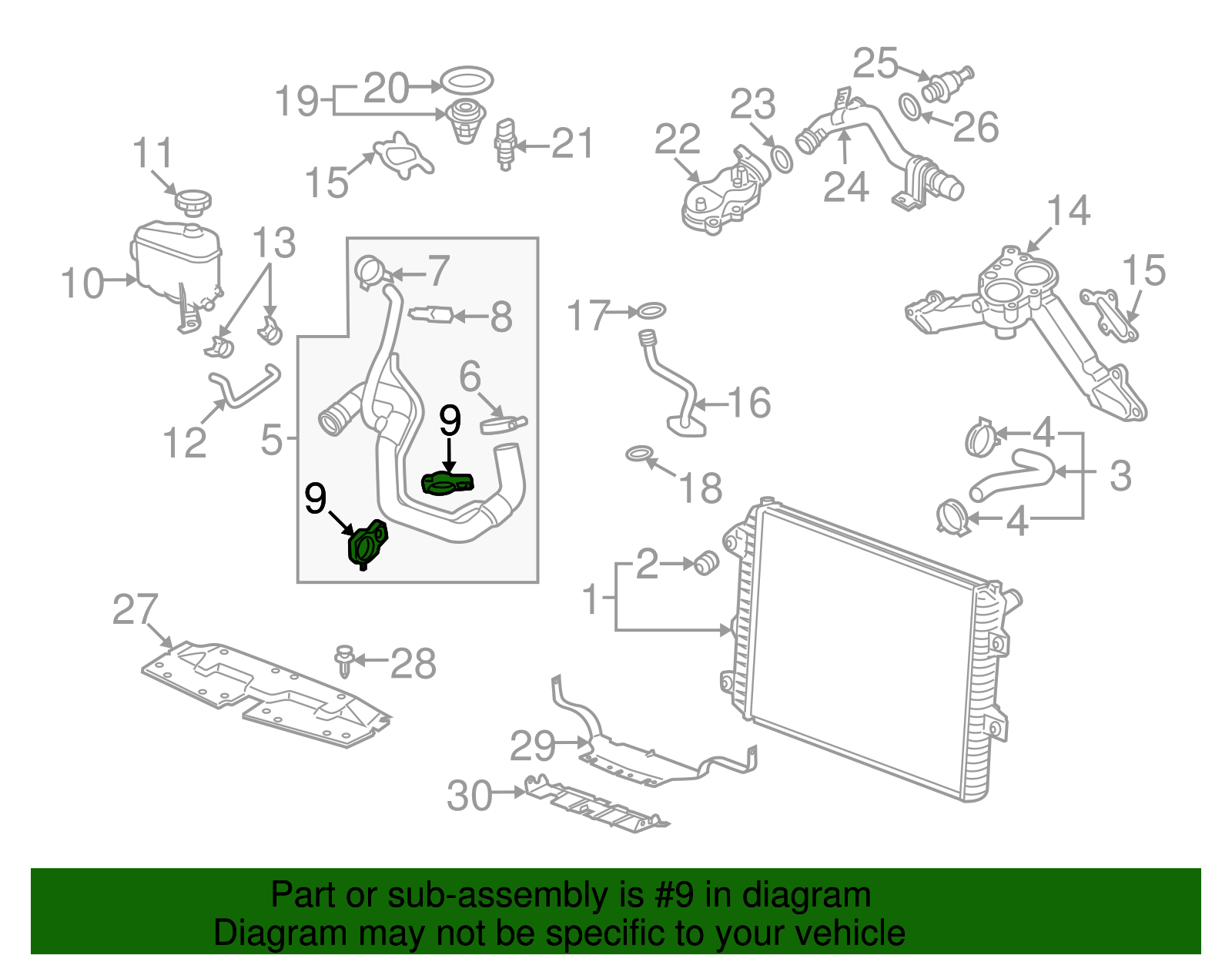 2007-2010 GM Multi-Purpose Clip 15075709 GM | GMPartsDirect.com