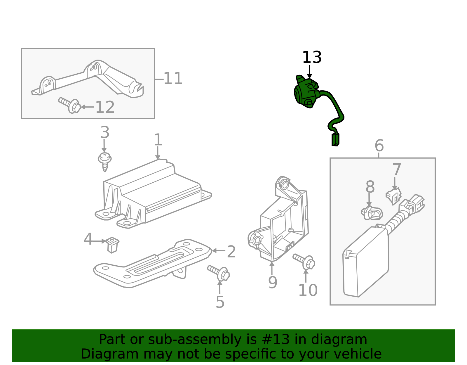 35980-TK8-A01 - High-Quality Collision Avoidance Warning Indicator for ...