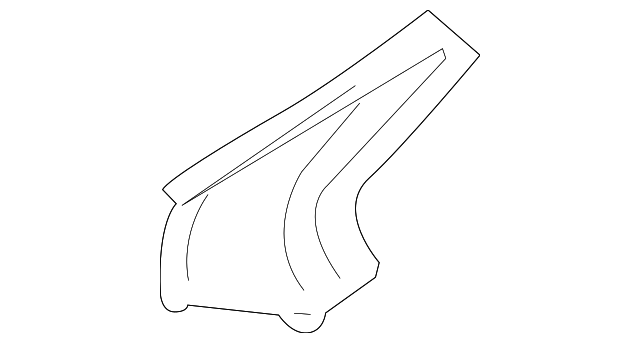 Genuine Toyota Cowl Cover Seal (Right, Front) part# 53866-35030 for ...