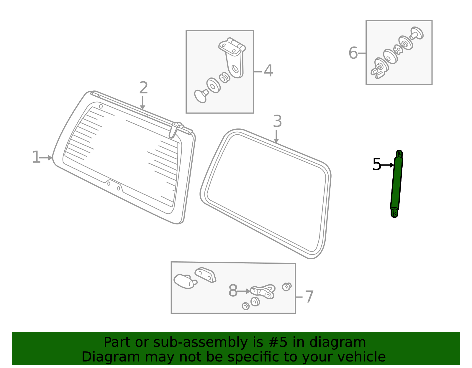 1997-2002 Ford OEM NEW 97-02 Ford Expedition Navigator Left Right Lift ...