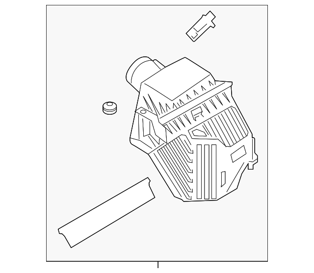 2018-2023 Land Rover Air Cleaner Assembly LR094063 | OEM Parts Online