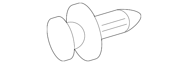 52161-02020 - Bumper Cover Clip - OEM Genuine Toyota Parts