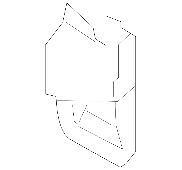 2014-2021 Toyota Tundra Mud Guard 76622-0C060 | Freeman Toyota Partsa