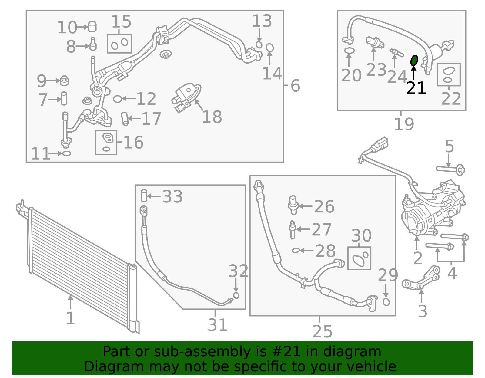2012-2018 Ford Focus Motorcraft™ A/C Refrigerant Line O-Ring YF-37111 ...