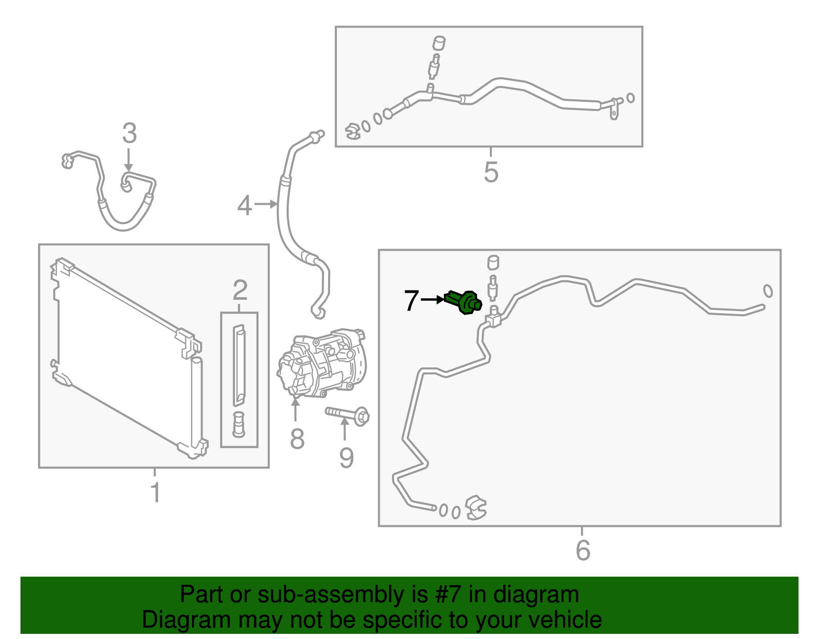 2016-2022 Toyota Pressure Sensor 88719-47010 | Toyota Parts Center