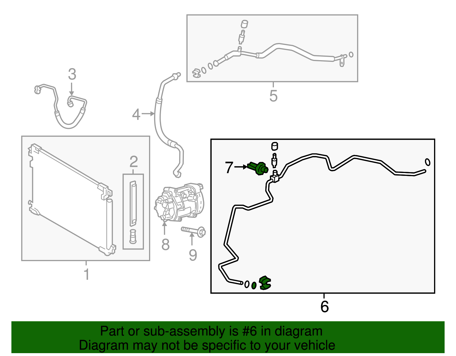 2021-2022 Toyota Liquid Line 88710-47191 | OEM Parts Online
