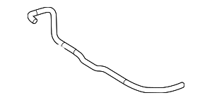 87245-48671 - Drive Motor Inverter Radiator Hose - 2008-2010 Toyota ...