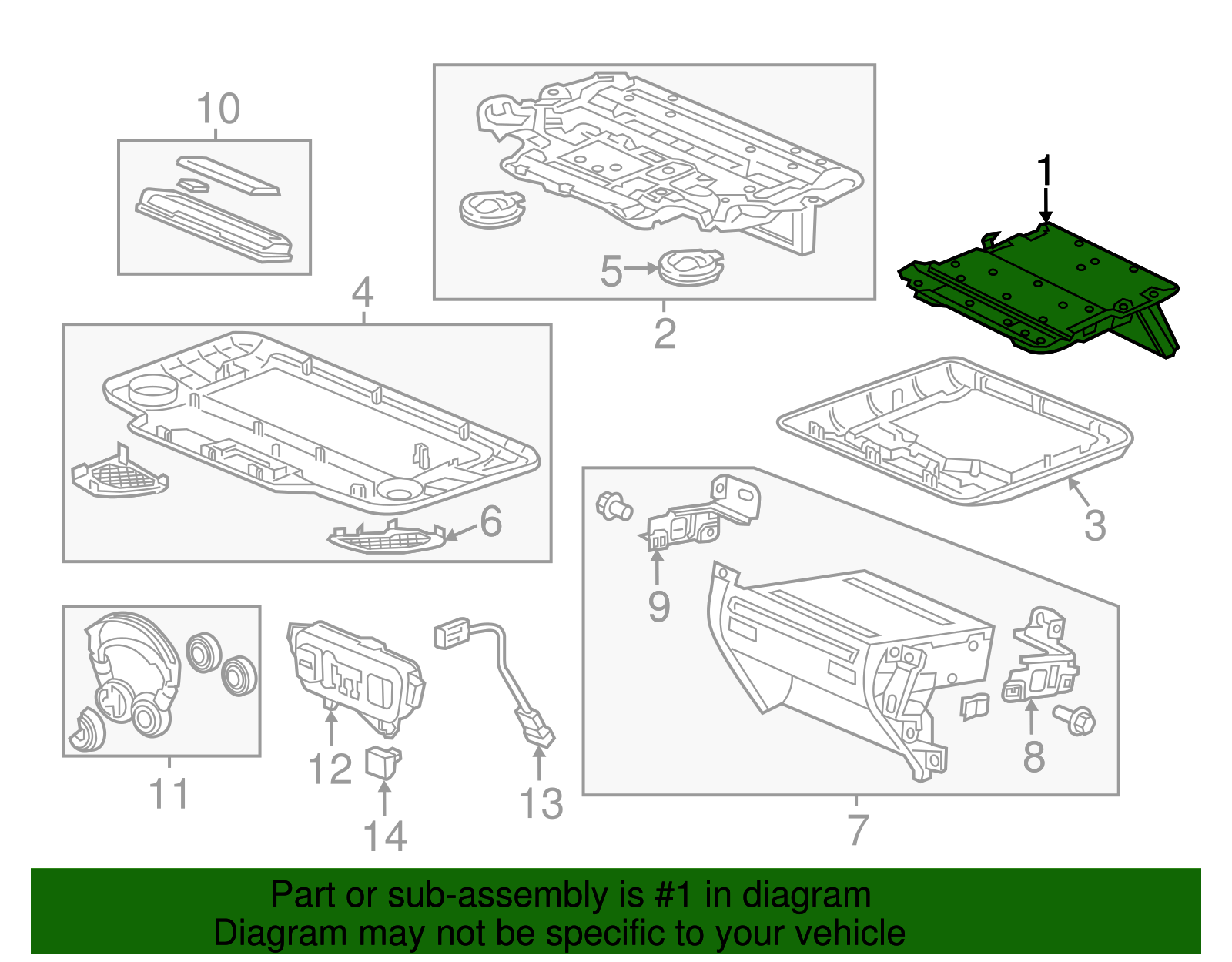 39460-TYR-A21ZB - High-Quality Display Unit for 2018-2020 Acura MDX ...