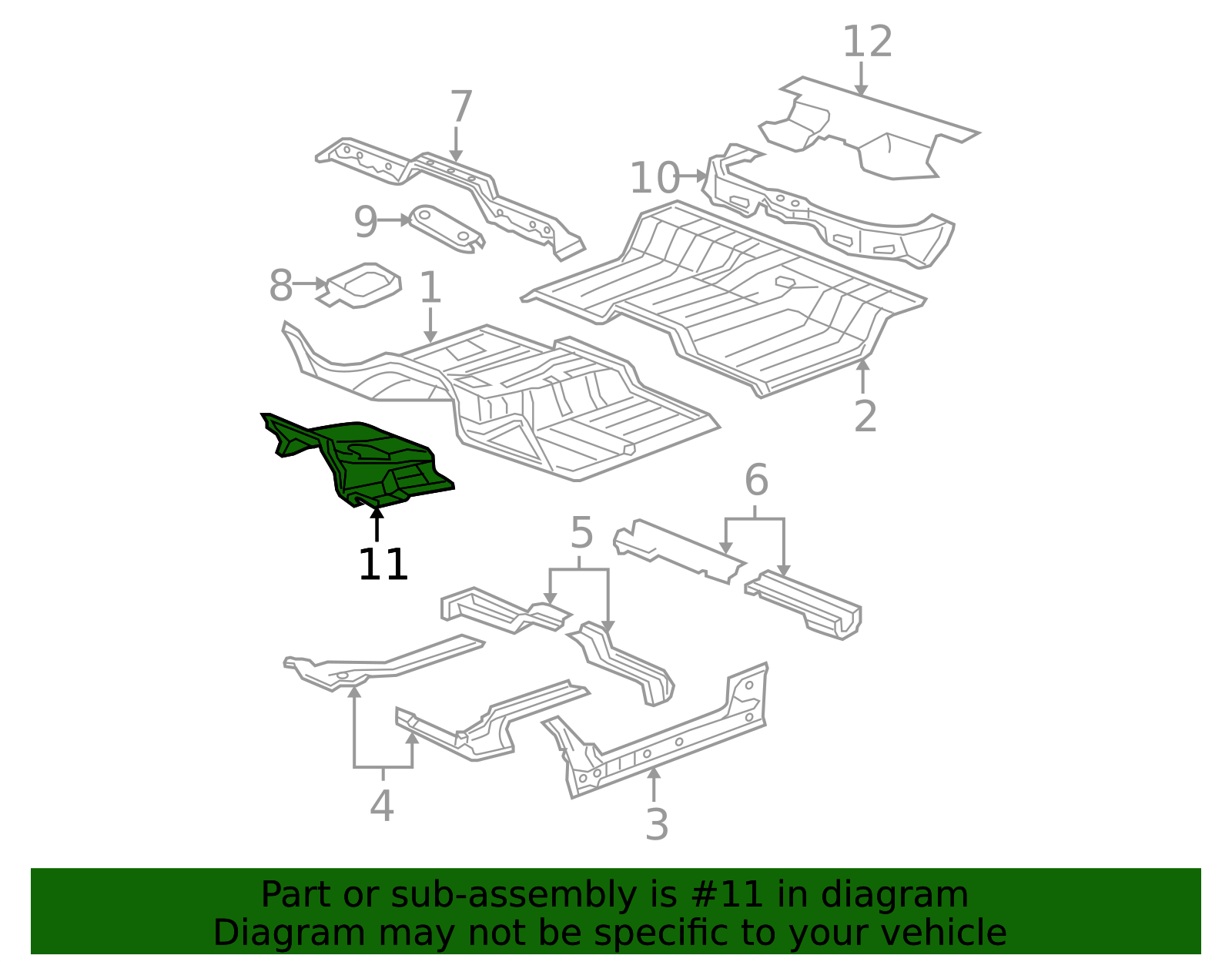 2006-2024 Mopar Exhaust Heat Shield 68197754AC | Mopar Parts Canada