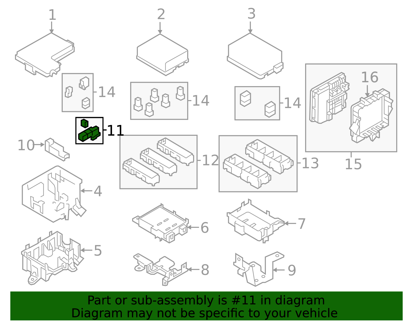 24380-CF000 - High-Quality Fuse Holder for 2009-2024 Nissan ...