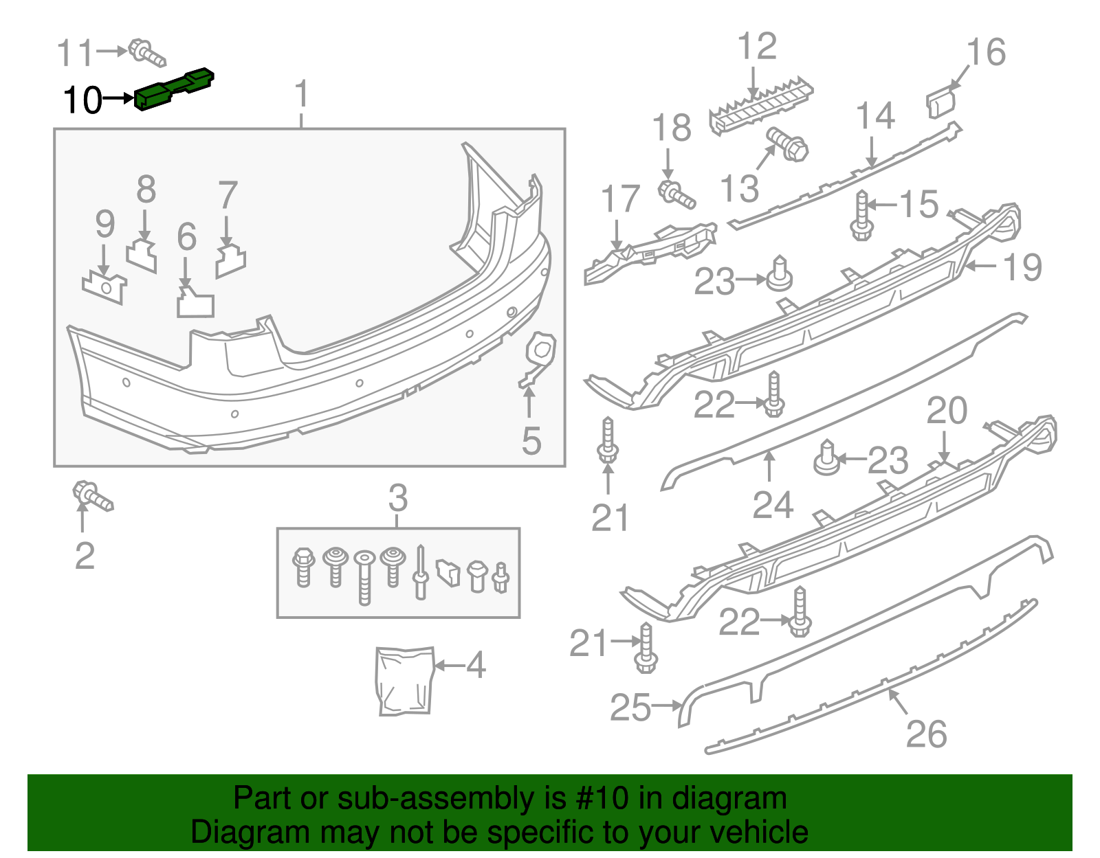 4G5-807-251-C - Insert 2016-2018 Audi | Audi OEM Parts