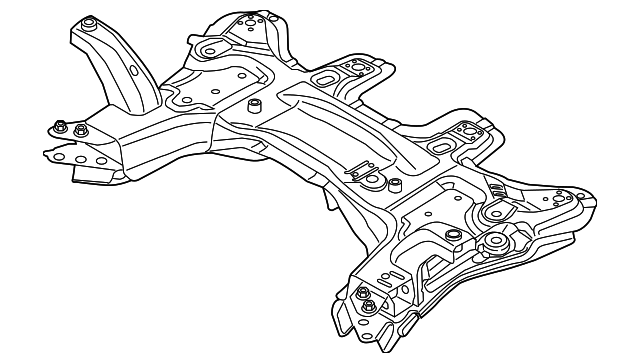 2022-2025 Jeep Compass C/Member 68453586AD | Mopar Parts Canada