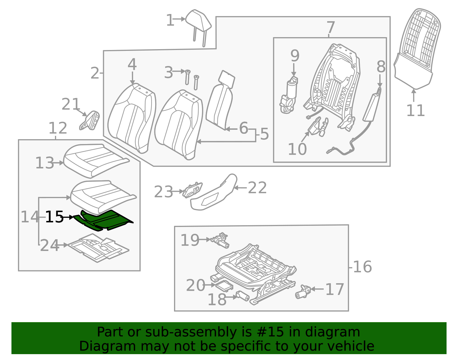 2021-2024 Kia K5 Seat Cushion Heater 88170-L3000 | Kia OEM Parts Outlet