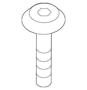 2013-2025 Volkswagen Air Cleaner Assembly Screw WHT-002-087 | VW Direct ...