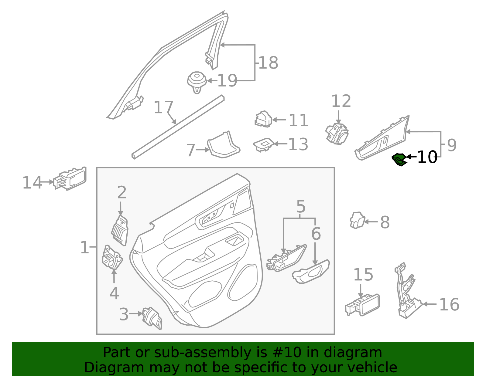 2016-2026 Volvo Trim Molding Clip 30622715 | TascaParts.com