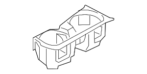 51166833813 - 2017-2023 BMW Cup Holder (51-16-6-833-813) | BMW of South ...