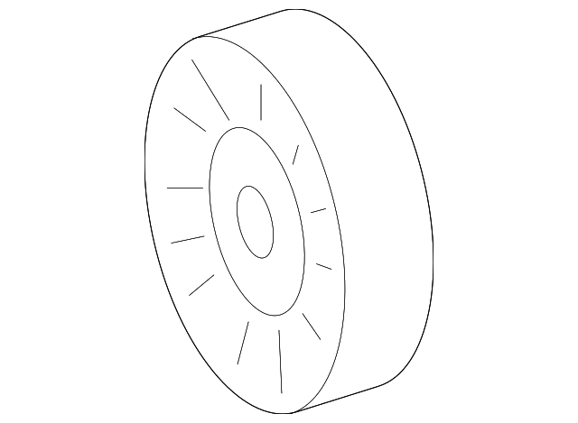 642-200-06-70 - Idler Pulley 2014-2022 Mercedes-Benz | Mercedes-Benz ...