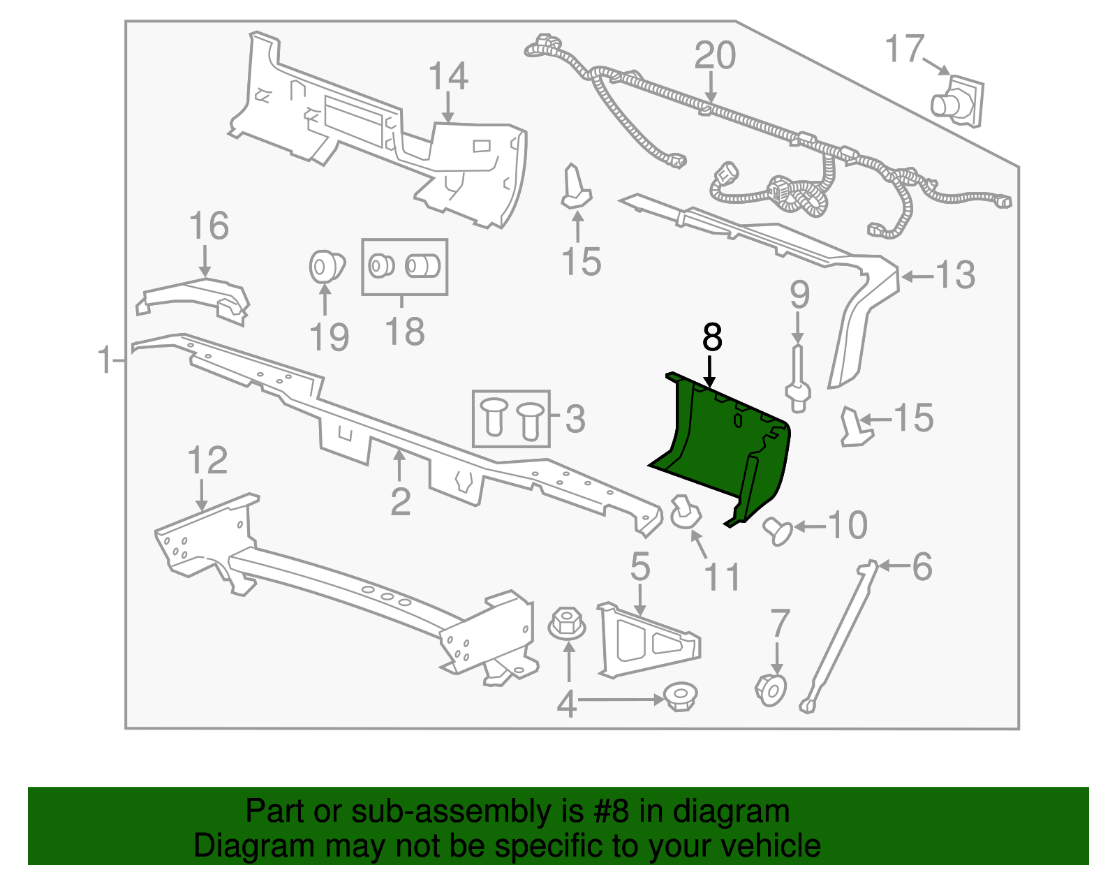 Buy Genuine GM Auto Parts - Cap (Part # 15284307) | GM Parts Store