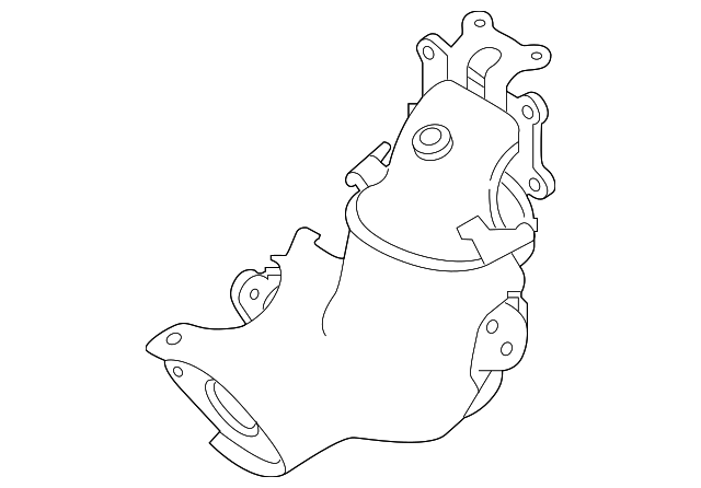 2019-2021 Nissan Altima Catalytic Converter 208A2-6CE0D | OEM Parts Online