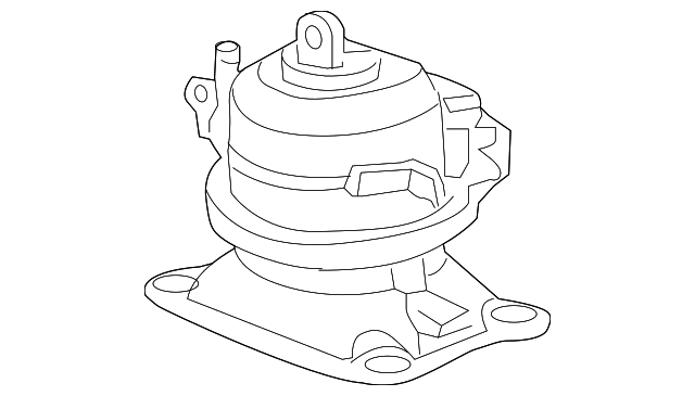 50830-T2G-A01 - 2013-2017 Honda - Rubber Assembly Front Engine Mounting ...