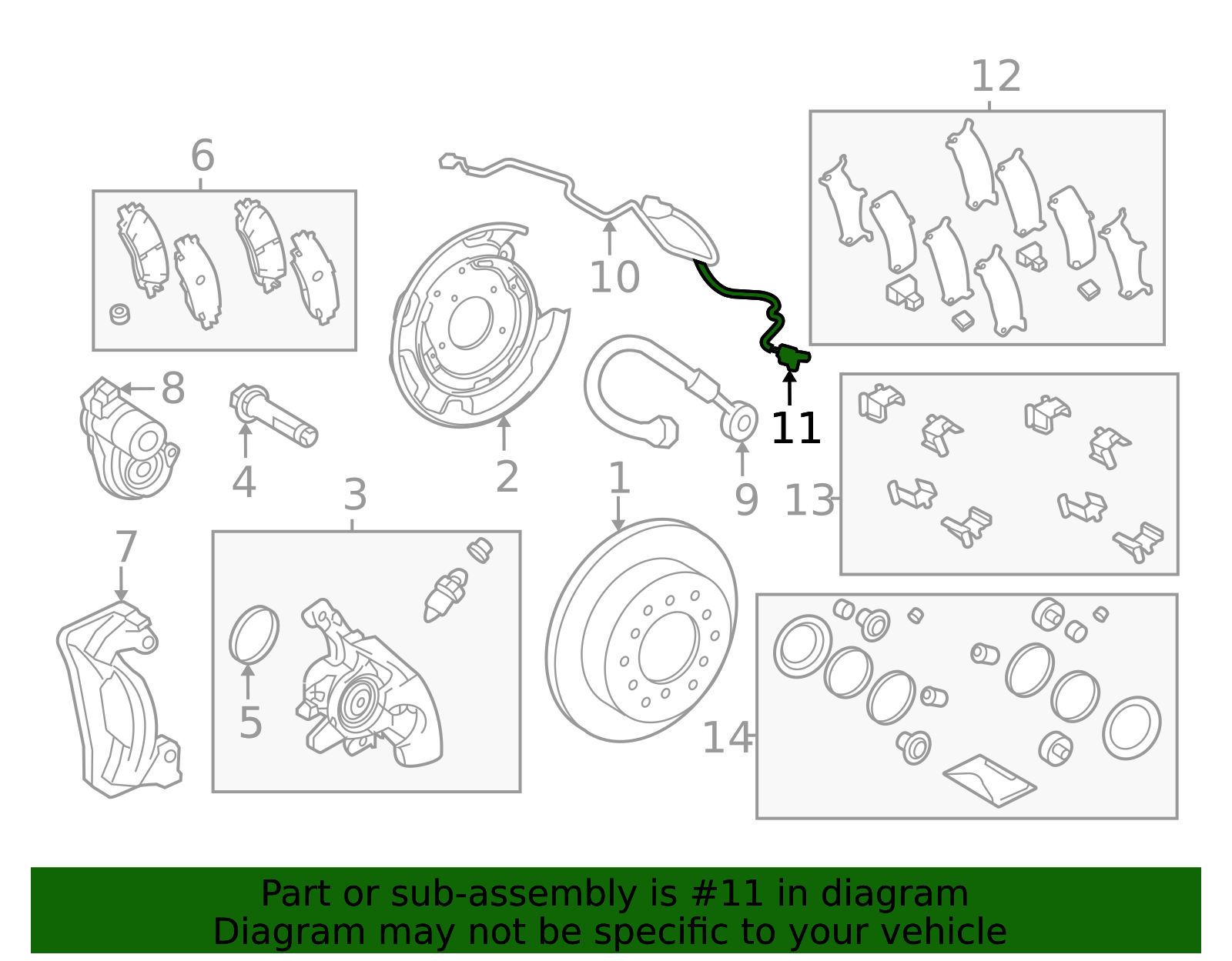 2022-2026 Toyota Speed Sensor 89546-0C060 | Toyota Parts Center