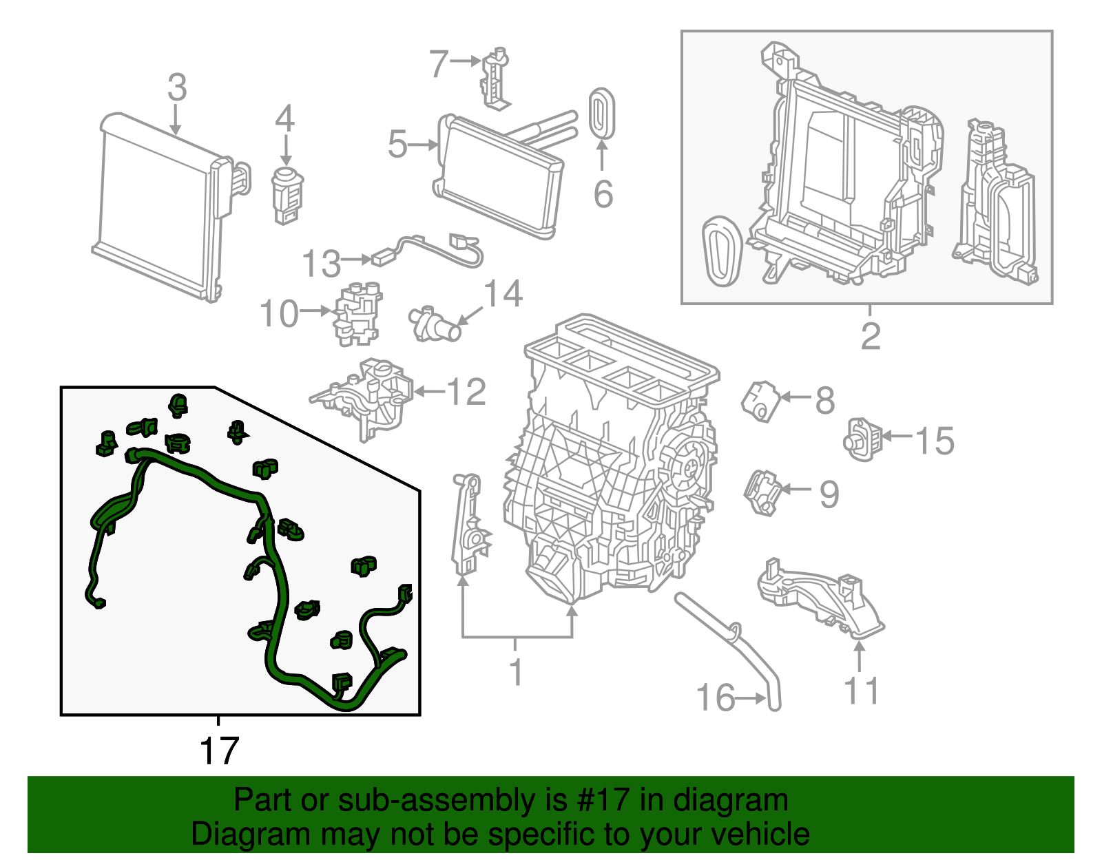 80650-TLA-A52 - Harness 2017-2022 Honda CR-V | Honda Parts Online