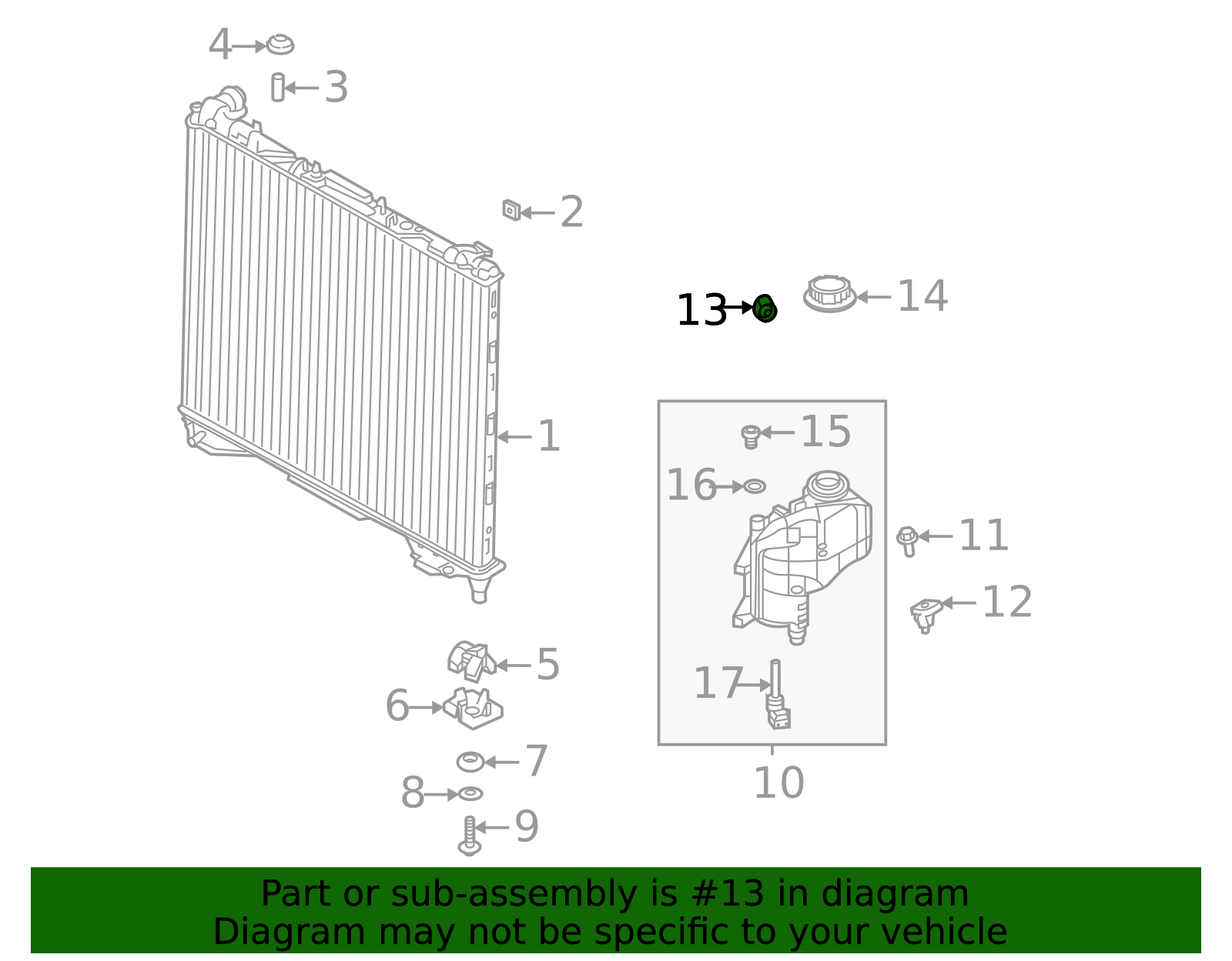 Genuine Water Manifold Plug for 2013-2023 Land Rover | Land Rover Part ...