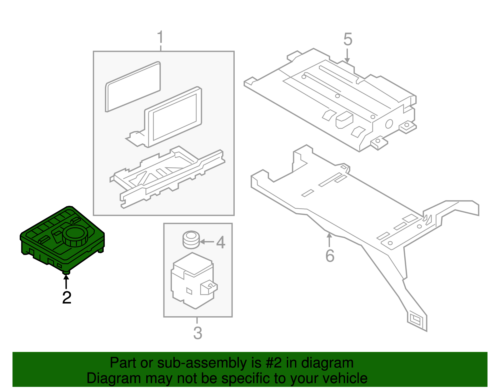 2017-2024 Audi Control Switch 8W0-919-614-T | OEM Parts Online
