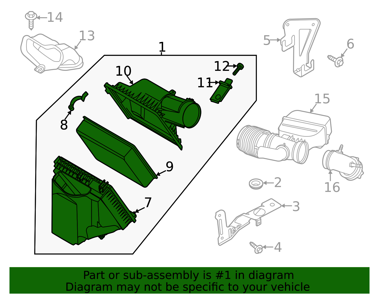 2020-2022 Ford Air Cleaner Assembly LC3Z-9600-A | Awesome Parts Ford
