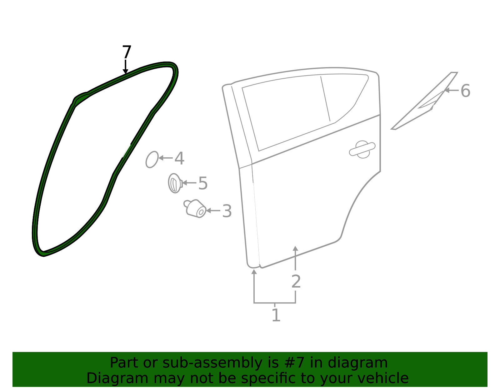 Door Seal – OEM Weatherproofing for a Quieter Ride | AutoNation Parts