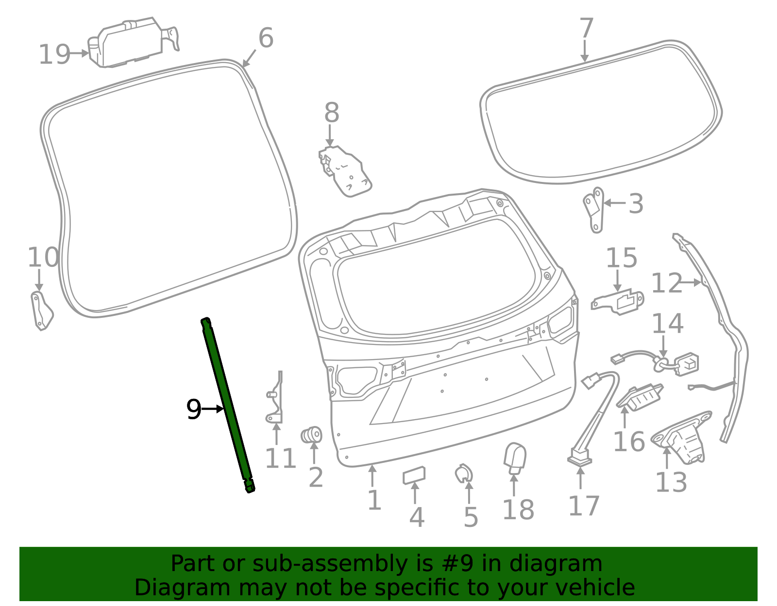 68910-09150 - High-Quality Tailgate Pull Down Motor for 2014-2019 ...