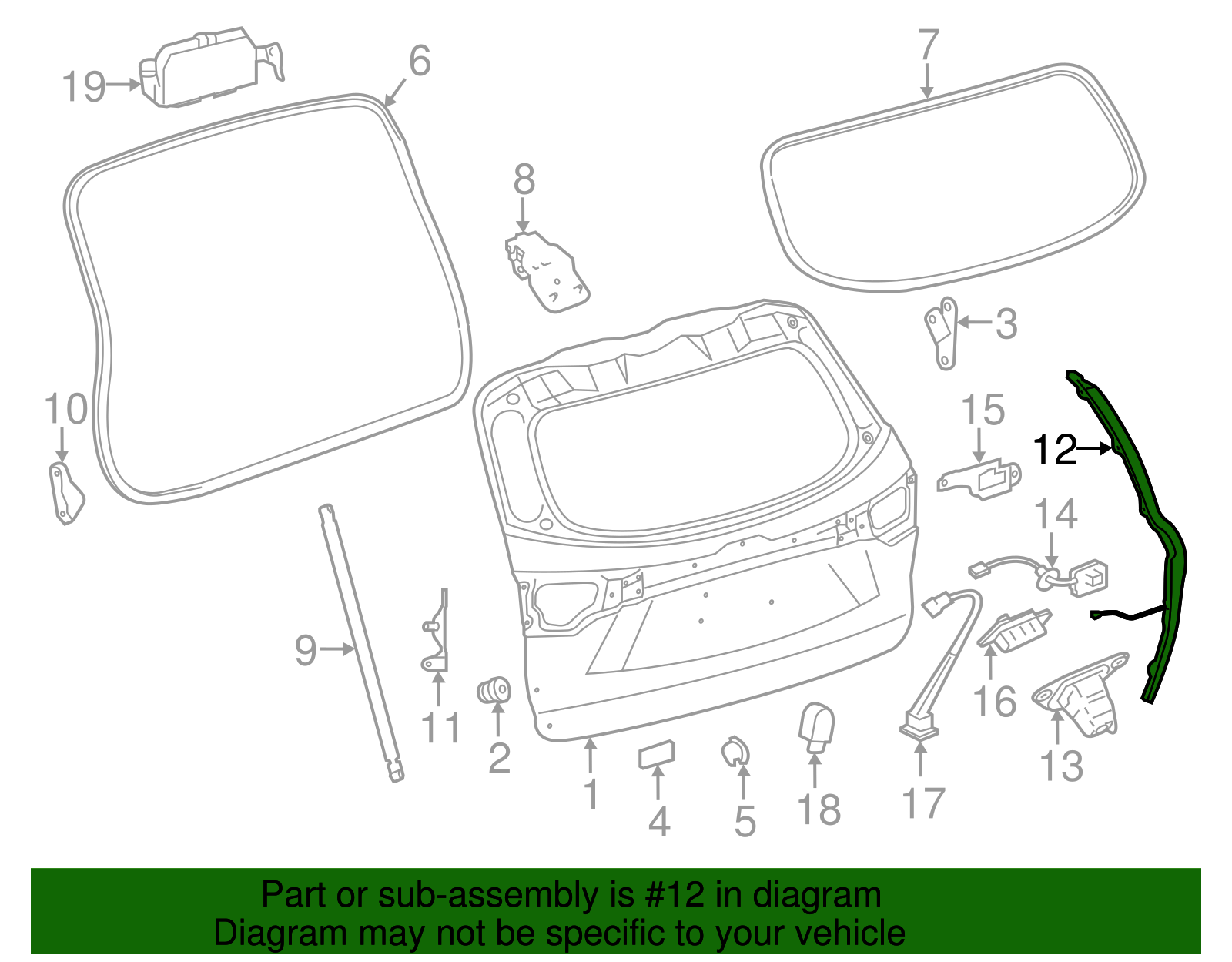 2014-2019 Toyota Highlander Object Sensor 84270-0E021 | Toyota Parts Center