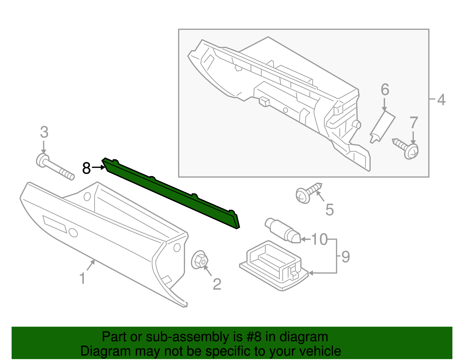 84519-D5000WK - Cap 2016-2020 Kia Optima | Kia.Parts Store