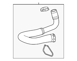 2013-2014 Chevrolet Sonic Inter-Cooler Hose 94544254 | Capital Chevy Parts