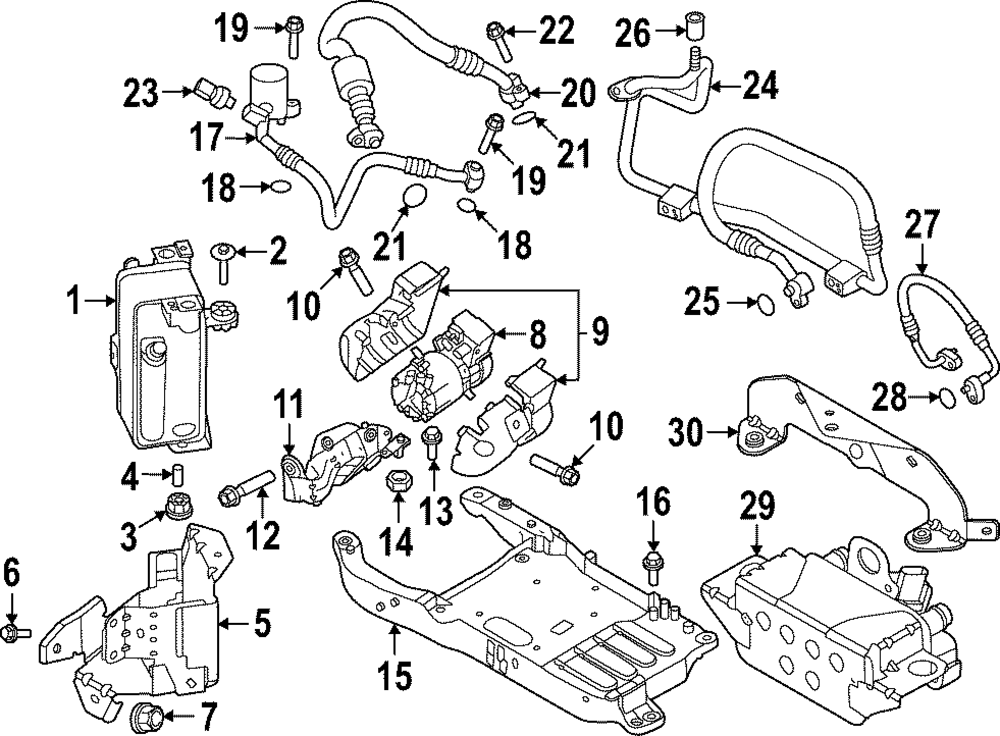 Genuine BMW 64-50-5-A01-C90 | Cooling Pipe | FREE Shipping on Most ...