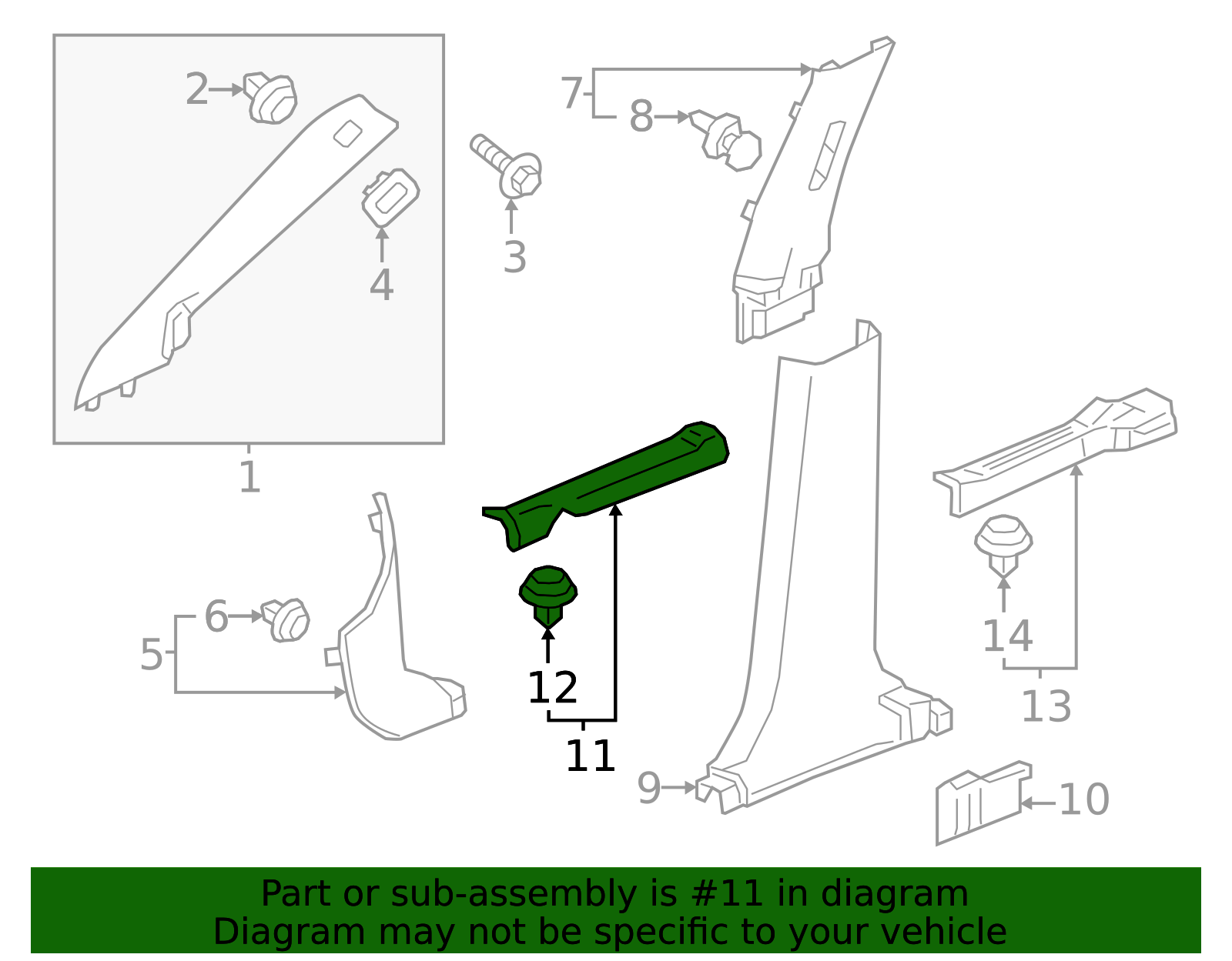 OEM 2016-2025 Honda Front Sill Plate 84201-TG7-A00ZA | Honda Automotive ...