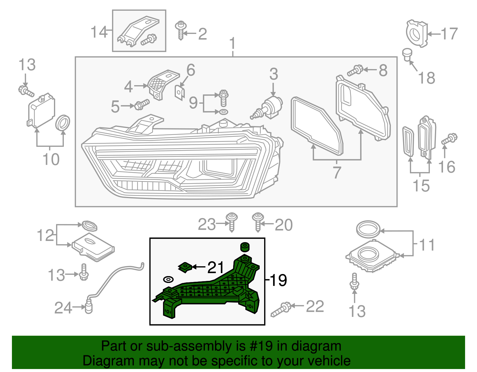8U0-941-454 - Retainer Plate 2015-2018 Audi | Audi OEM Parts Guy