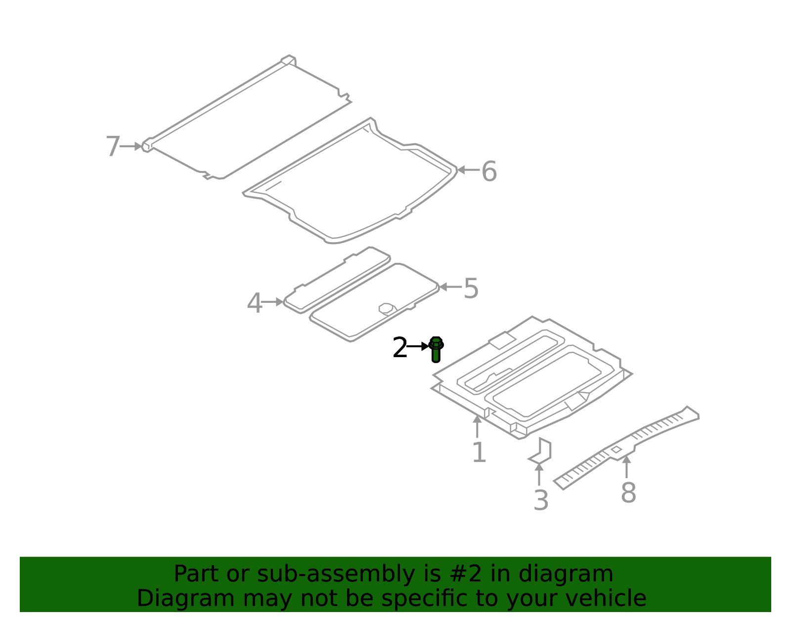 2008-2019 Ford Powertrain Skid Plate Bolt W711545-S439 | OEM Parts Online