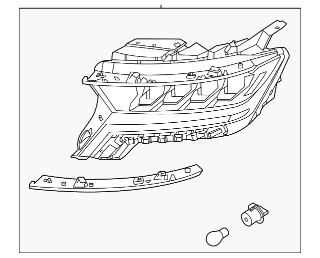 92101-R5220 - Headlamp Assembly 2022-2023 Kia Sorento | Kia.Parts Store