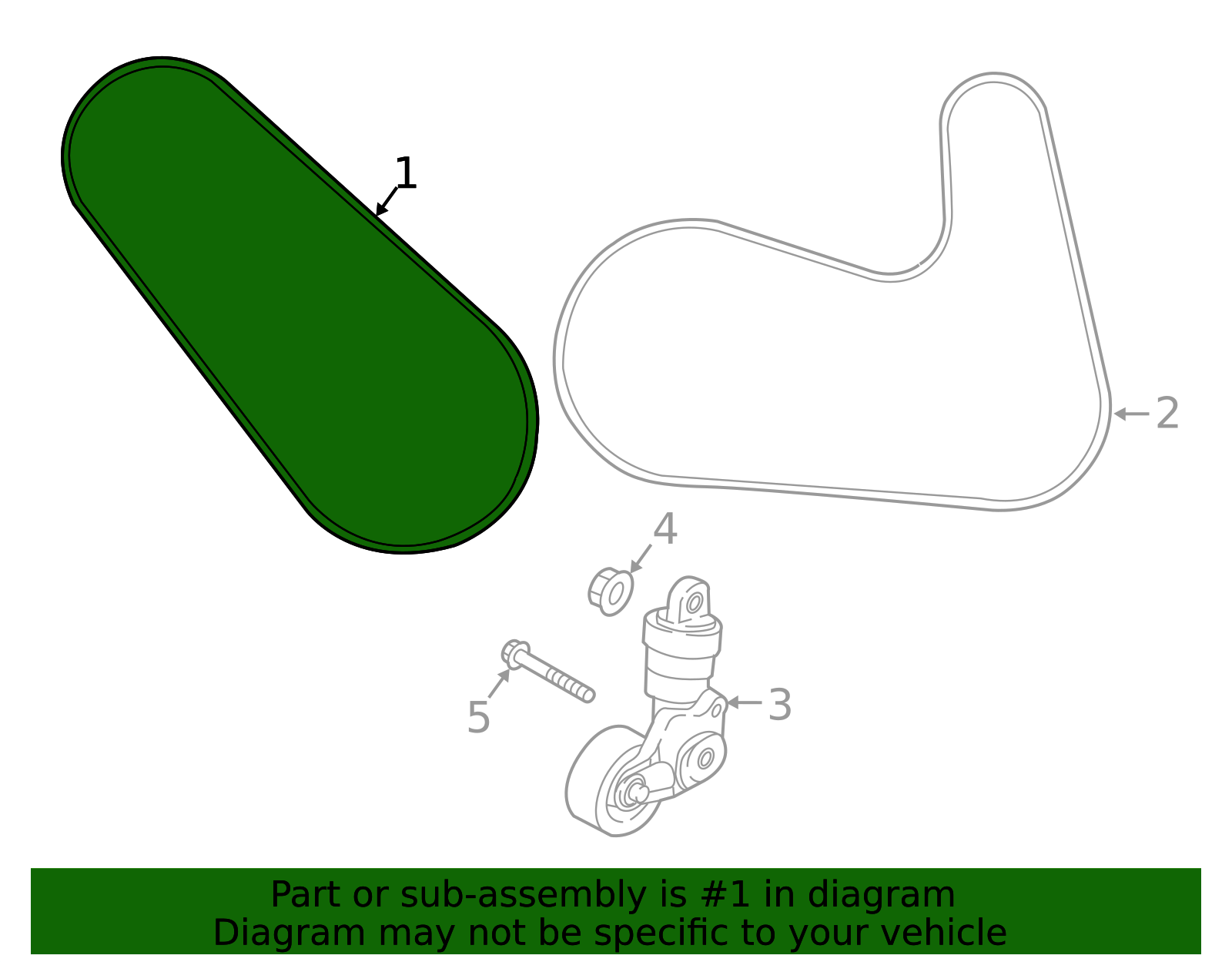 PY01-15-908A - Belt V 2014-2025 Mazda | Mazda Parts Connect