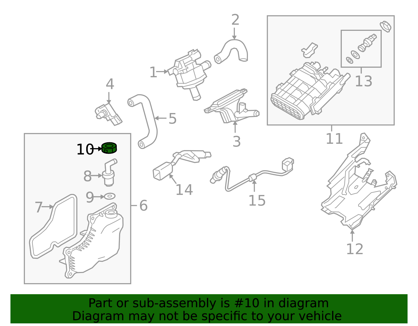 2010-2025 Mazda Genuine OEM Mazda PCV Valve Retainer Grommet LF0110509 ...