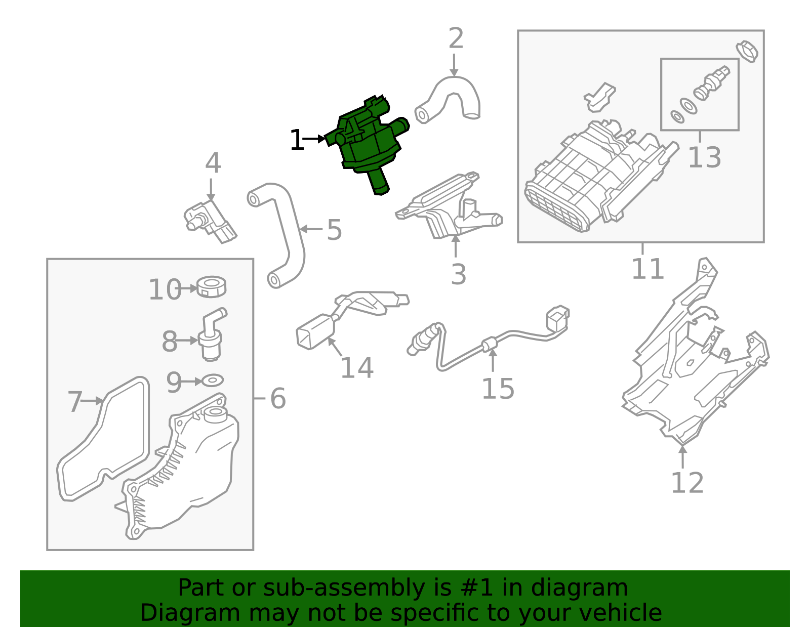 PE01-18-751 - Purge Valve 2012-2025 Mazda | Mazda Parts Connect