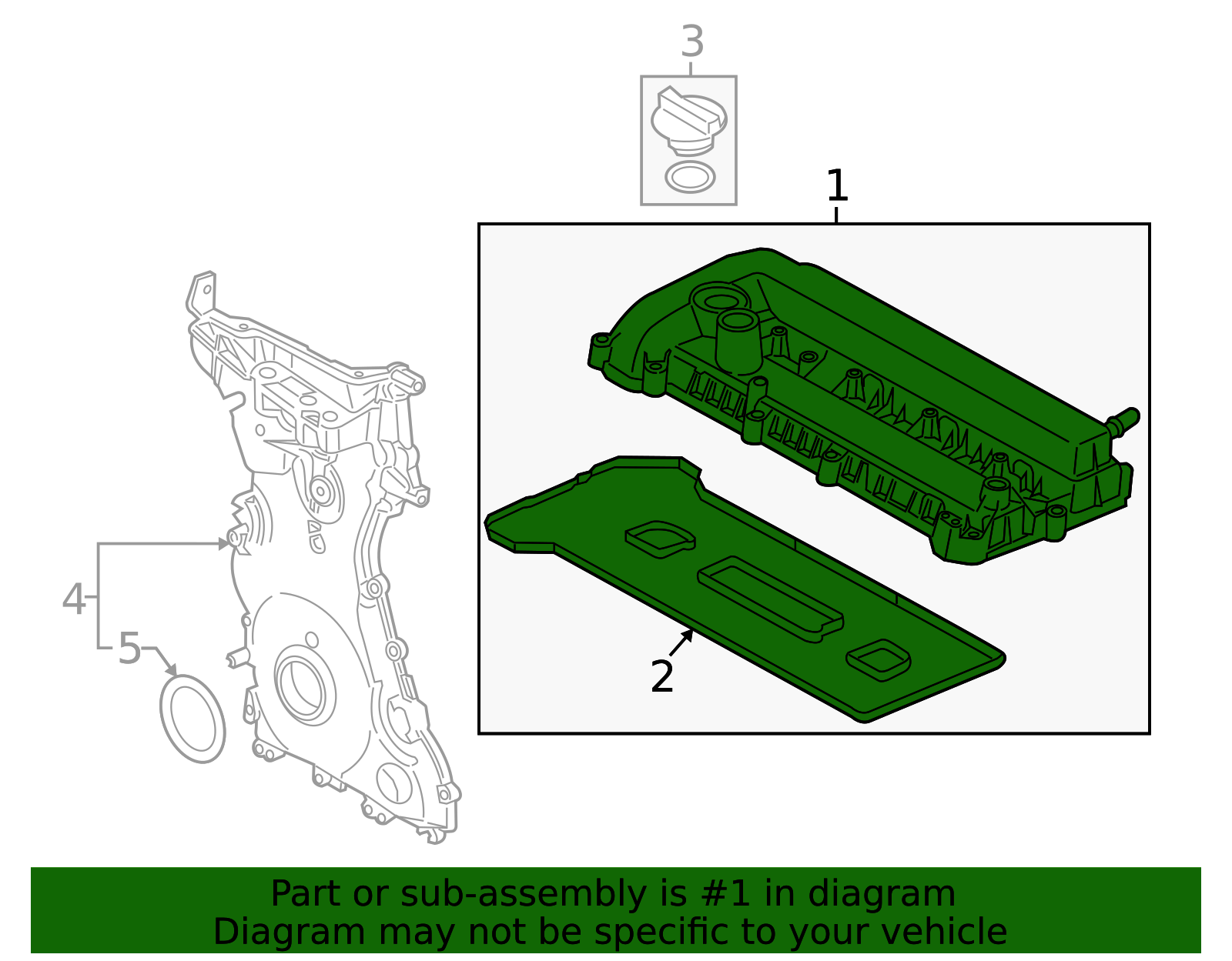 2020-2025 Ford Cover Cylinder Head LX6Z-6582-C | OEM Parts Online