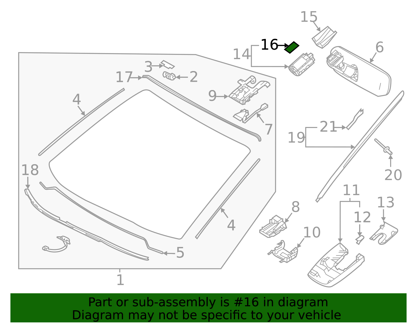 Genuine Toyota Rain Sensor Tape part# 89944-42020 for 2019-2025 Toyota ...