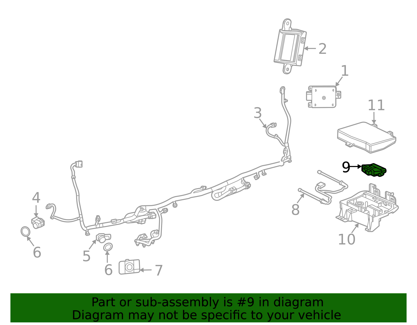 2021-2025 GM Module 85038020 | Hadwin-White Parts
