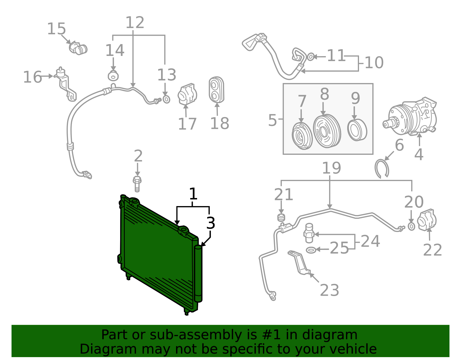 A/C Condenser - OEM Cooling Efficiency for Hot Climates | AutoNation Parts