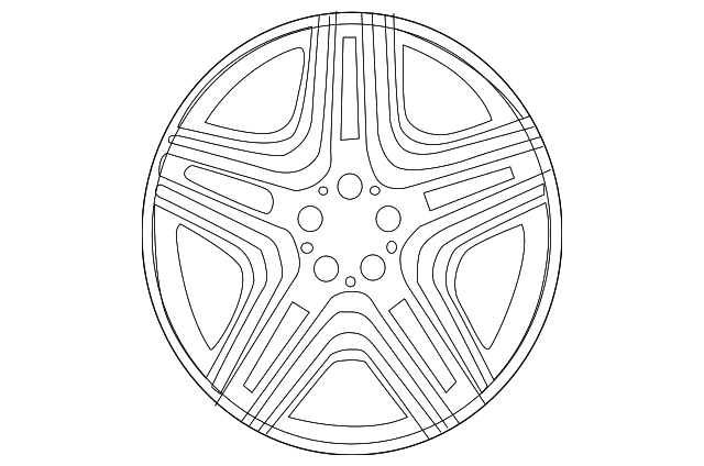 166-401-20-02-7X23 - Wheel Alloy - 2016-2019 Mercedes-Benz | Buy ...