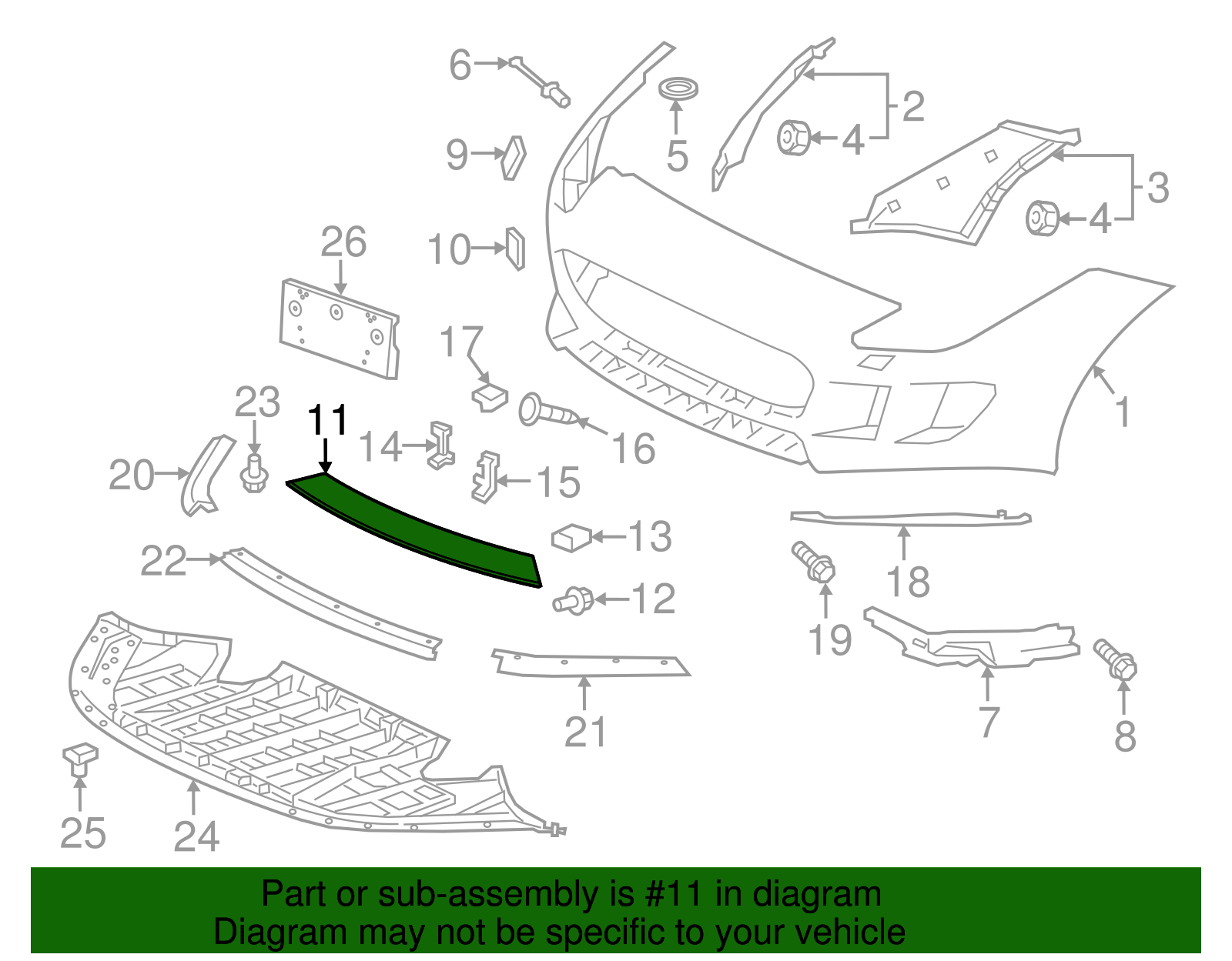 T2R5023 - Deflector 2014-2017 Jaguar F-Type | Land Leaping Genuine ...